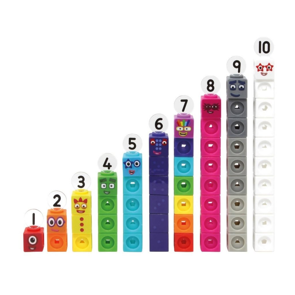 MathLink® Cubes Numberblocks 1-10 Activity Set - why.gr